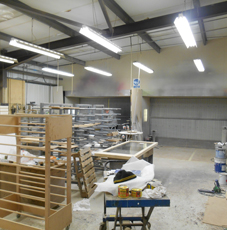 Nicholls Joinery - Paint Spraying